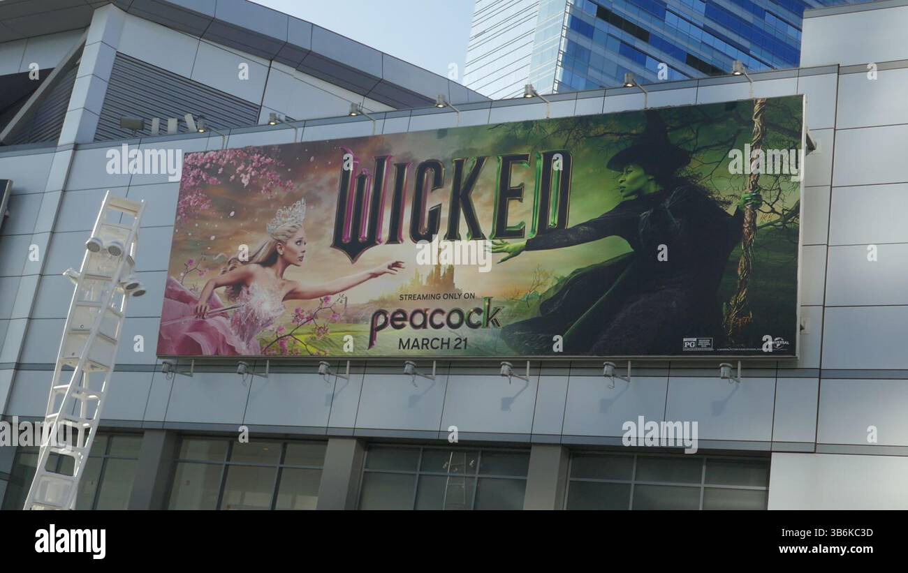 Los Angeles, California, USA 2nd May 2025 Wicked Billboard at Kylie ...