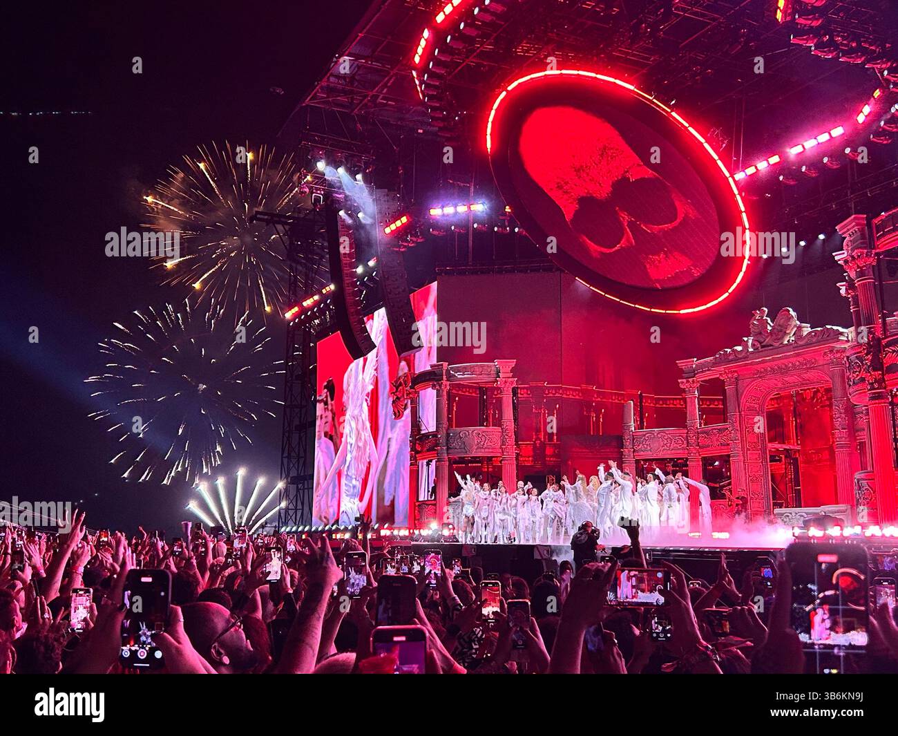 03 May 2025, Brazil, Rio De Janeiro: Lady Gaga performs during her free ...
