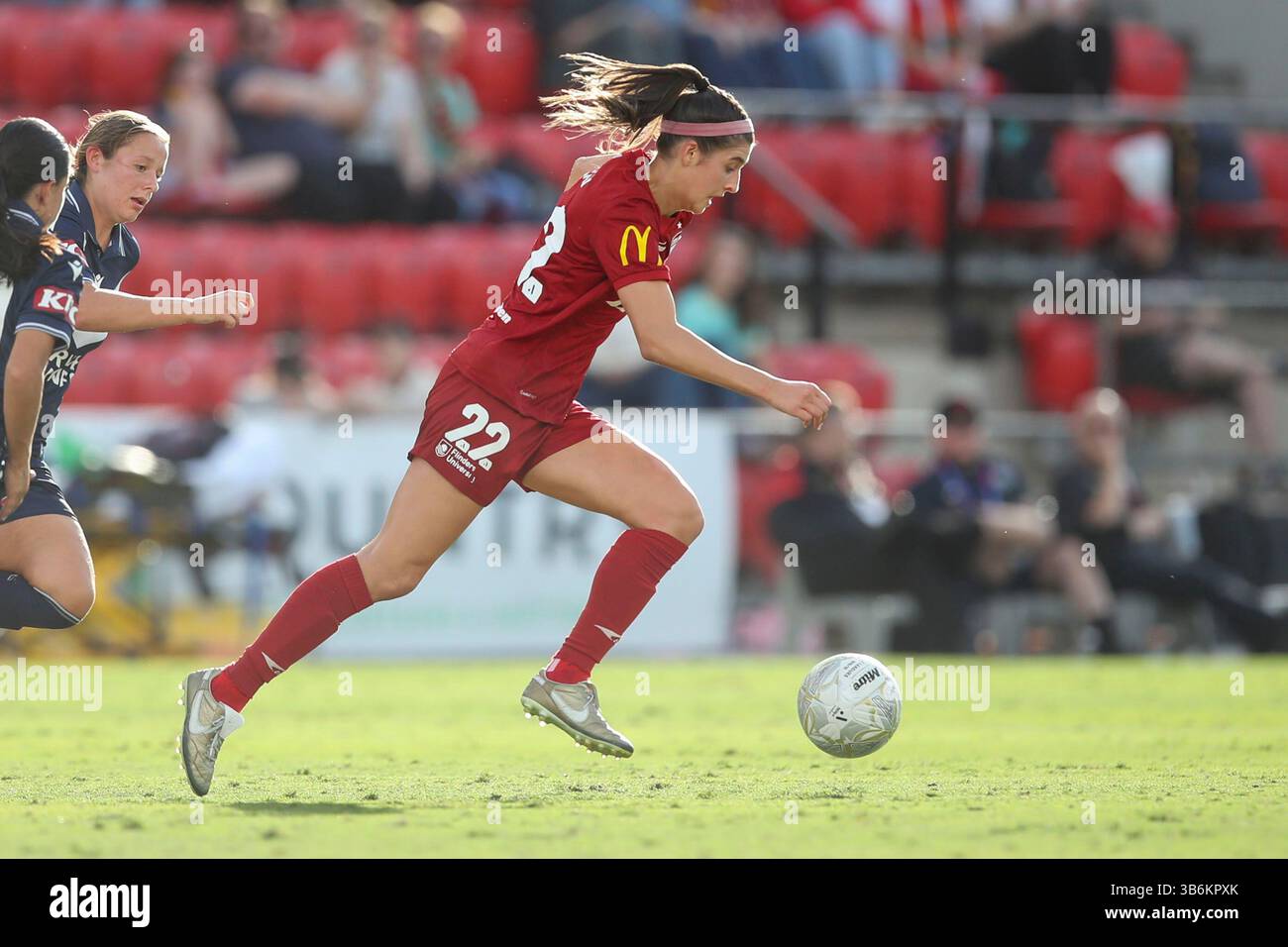 Adelaide, Australia. 04th May, 2025. Erin Healy of Adelaide United ...