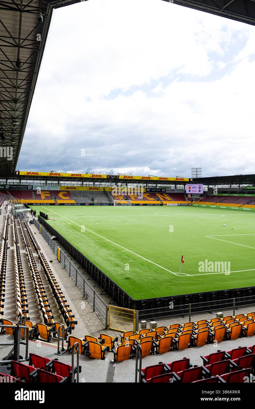 Farum, Denmark. 03rd May, 2025. The Right to Dream Park is ready for ...