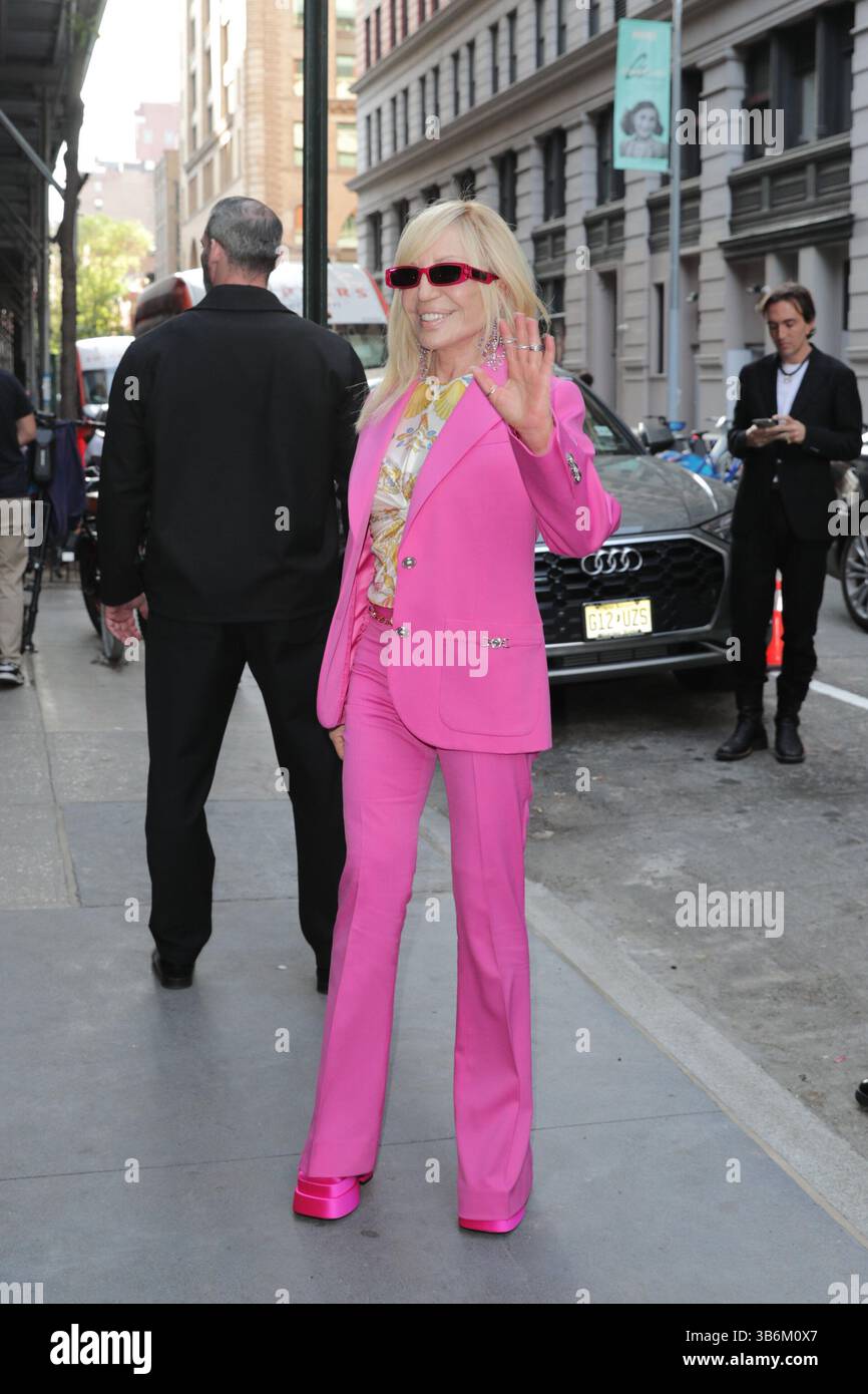 NEW YORK, NY - MAY 4: Just one day after celebrating her 70th birthday ...