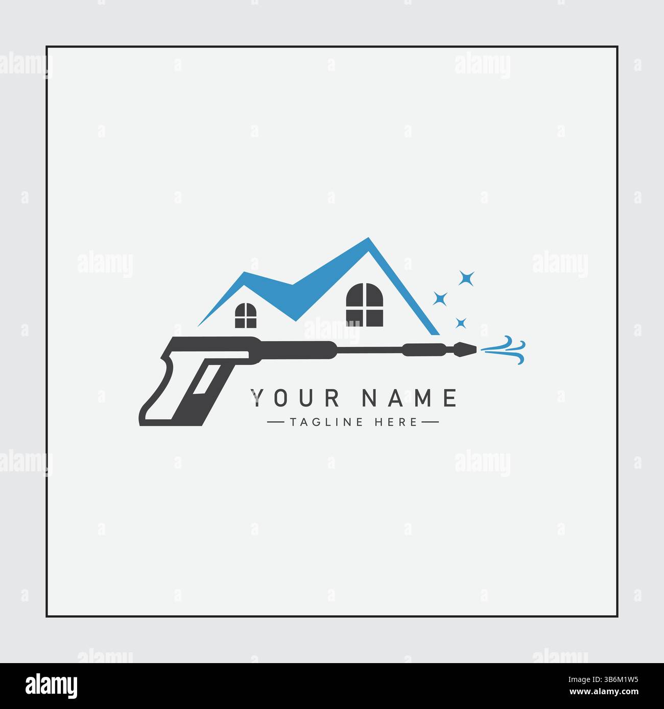 Cleaning company logo hi-res stock photography and images - Alamy