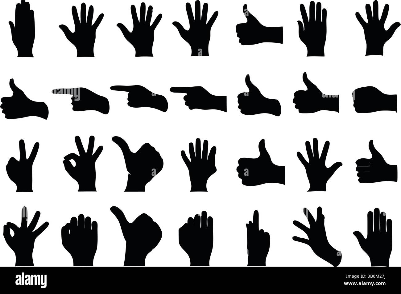 Meaningful gesture Stock Vector Images - Alamy