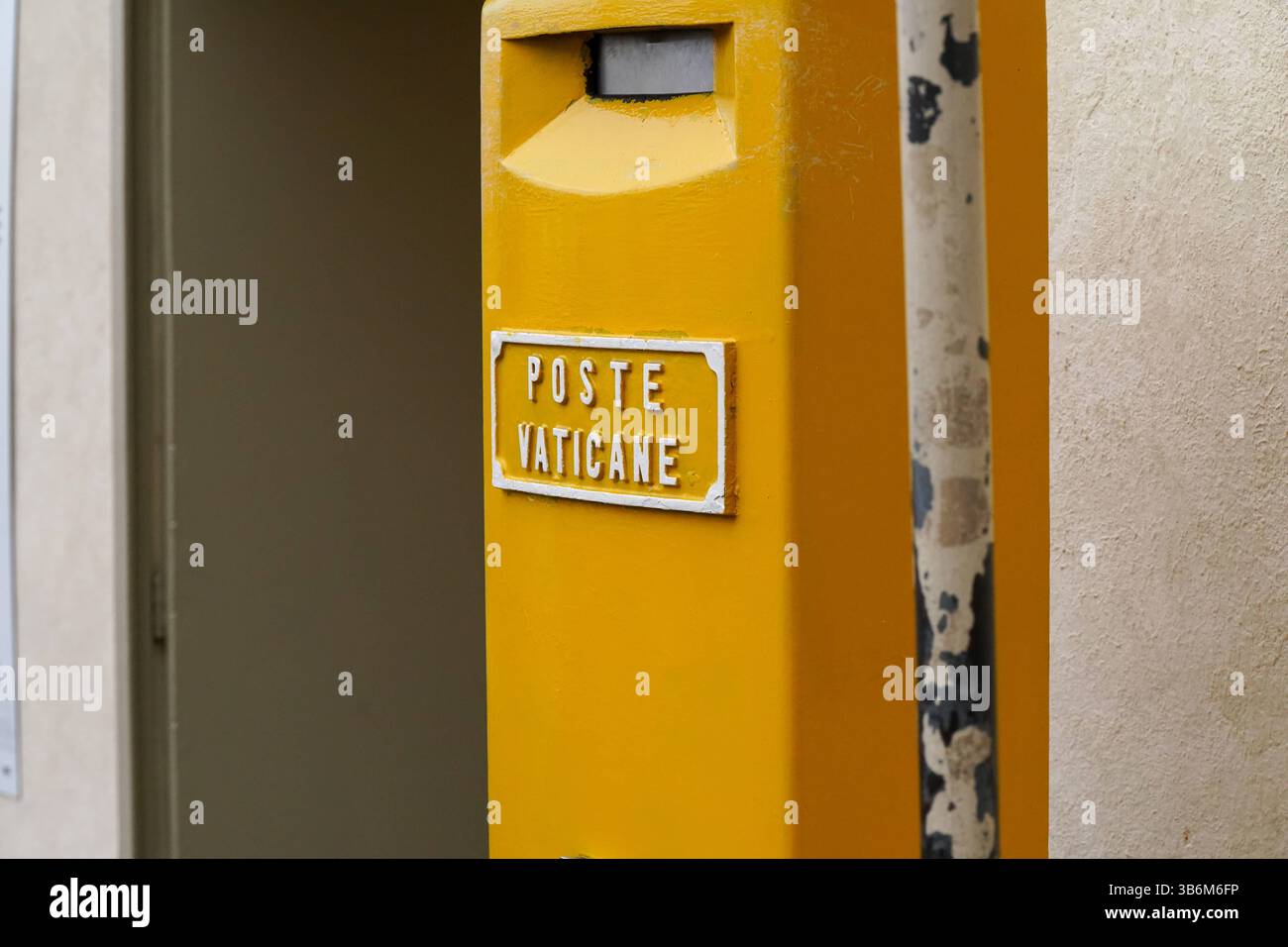 Vatikan, Vatikanstadt, Poste Vaticane, Papst, Briefkasten, Postwesen ...