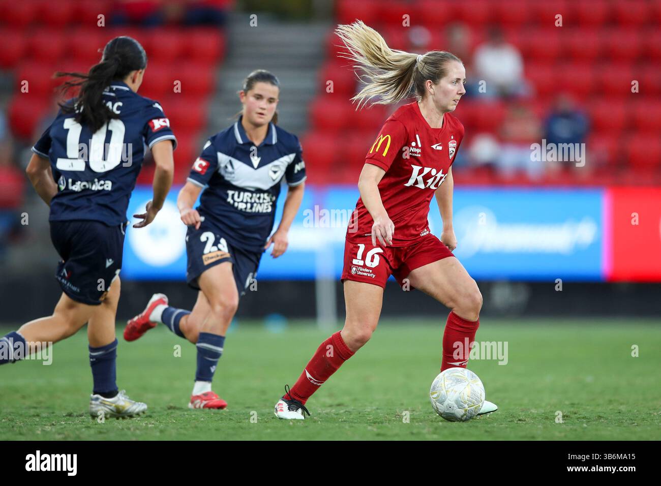 Adelaide, Australia. 04th May, 2025. Dylan Holmes of Adelaide United ...