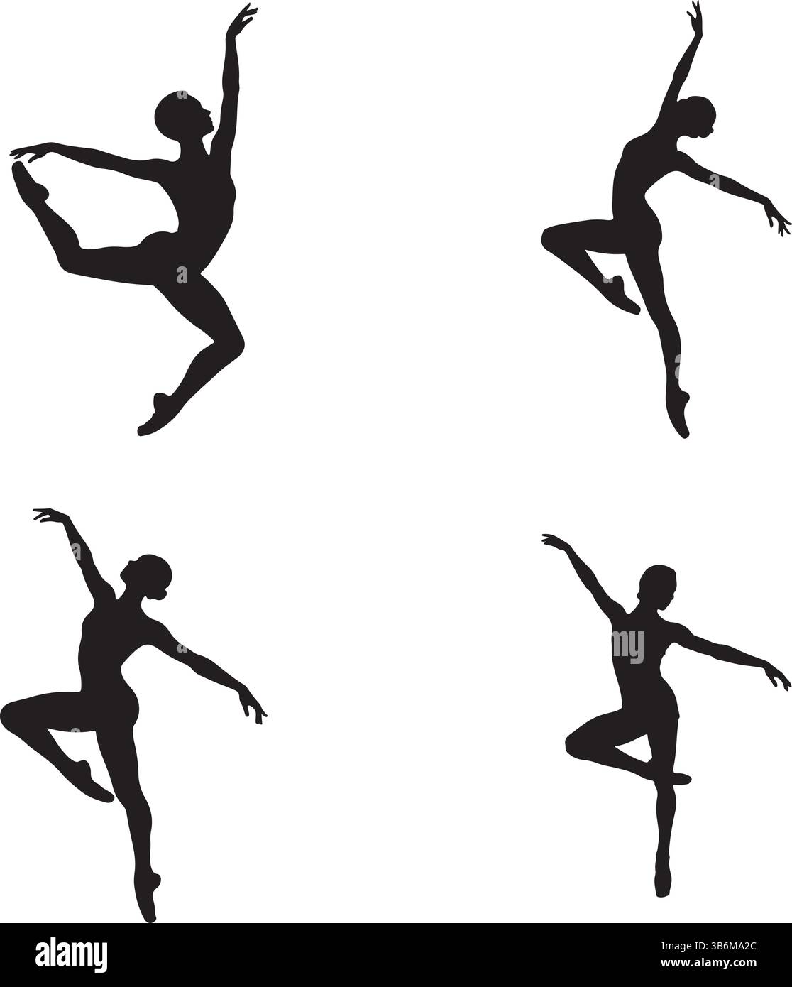 Ballet form Cut Out Stock Images & Pictures - Alamy