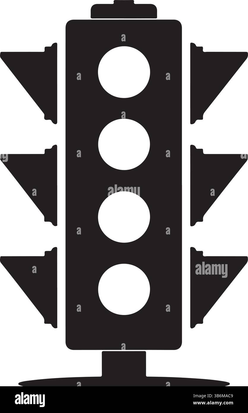 Four way traffic light hi-res stock photography and images - Alamy