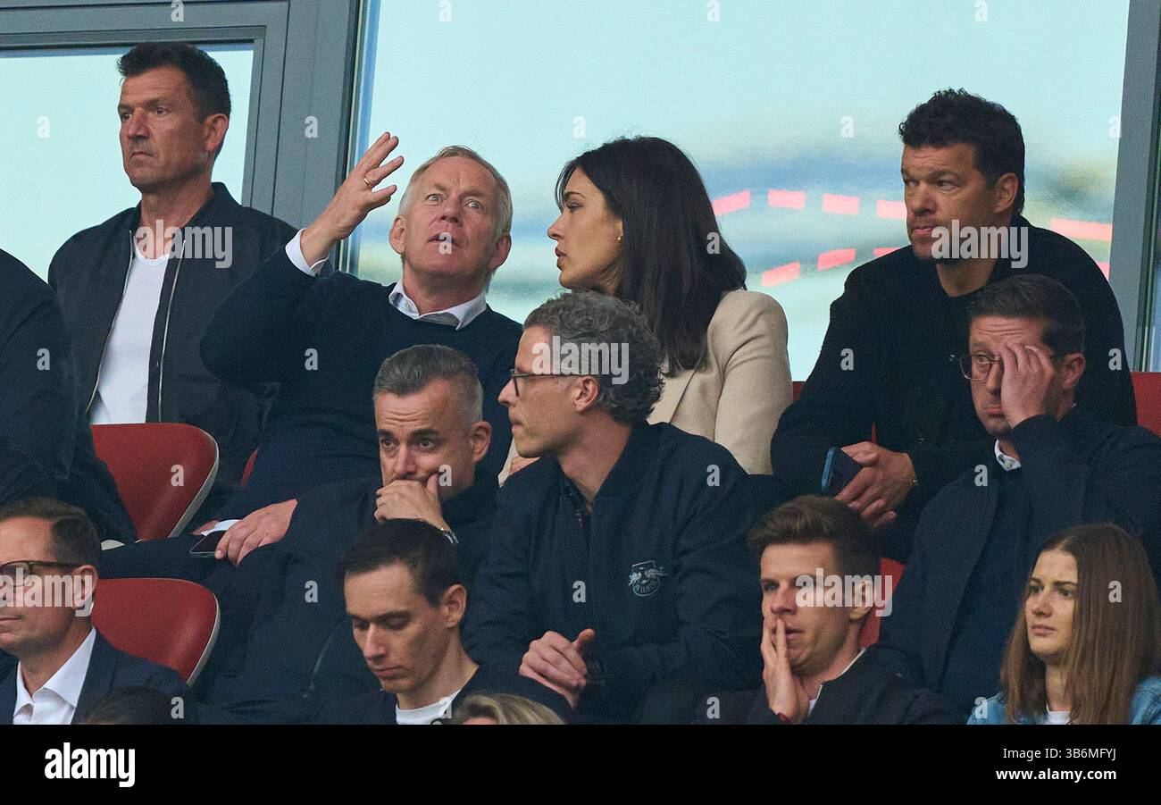 TV presenter Johannes B. Kerner with wife Alina Schiess Michael BALLACK ...