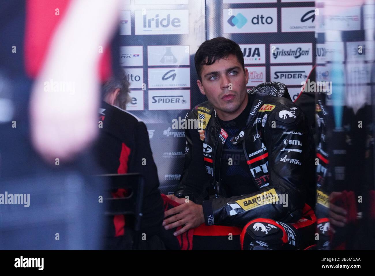 05 - Yari Montella - Barni Spark Racing Team during the Warm-Up FIM ...