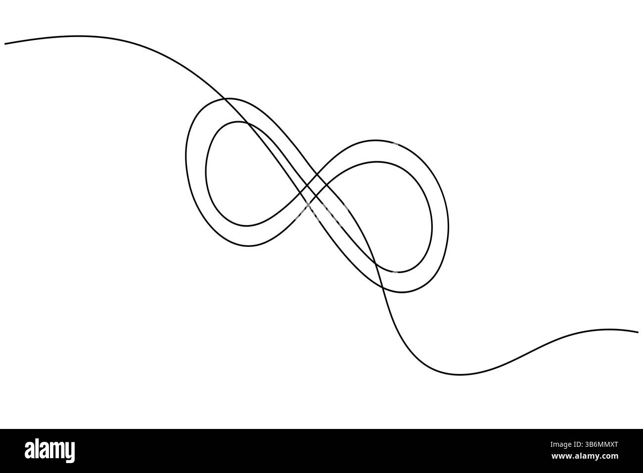 Infinity symbol drawing hi-res stock photography and images - Alamy