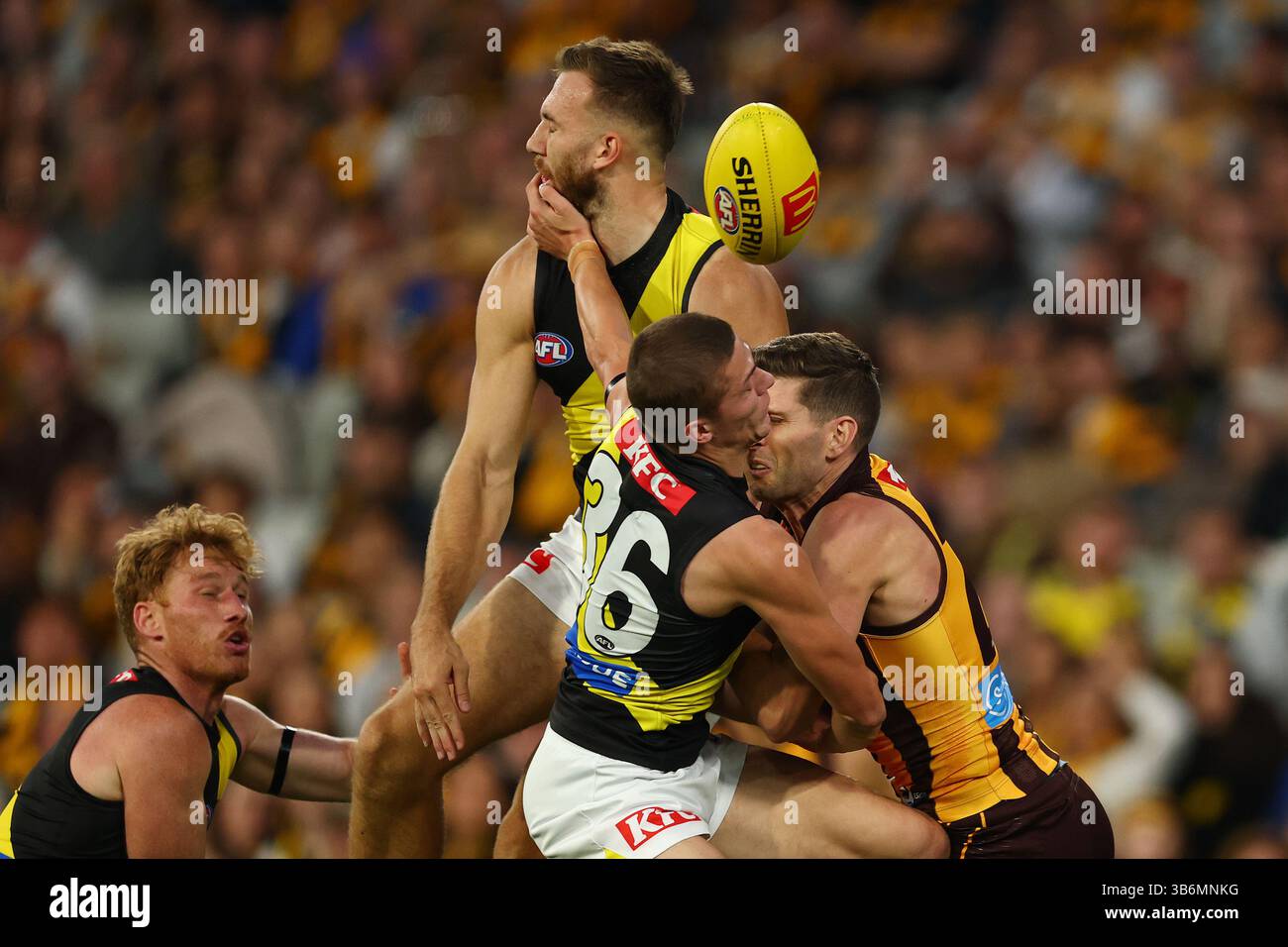 Melbourne, Australia. 04th May, 2025. James Trezise and Noah Balta of ...