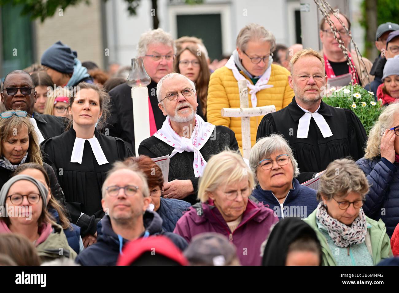 Mit einem Open-Air-Gottesdienst in der Innenstadt von Hannover geht am ...