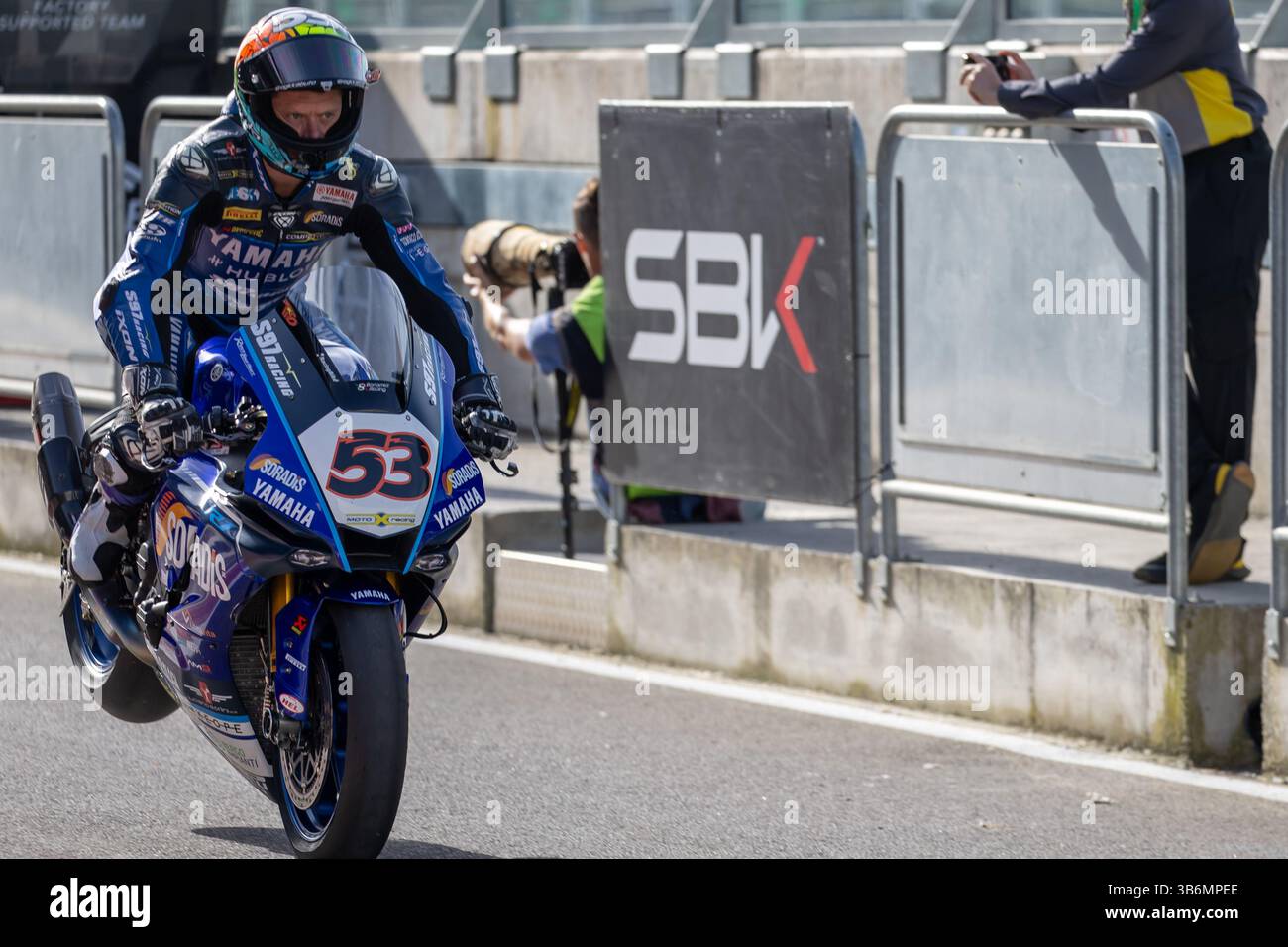 Tito Rabat (ESP) Yamaha YZF R1, Yamaha MotoxRacing WorldSBK WorldSBK ...