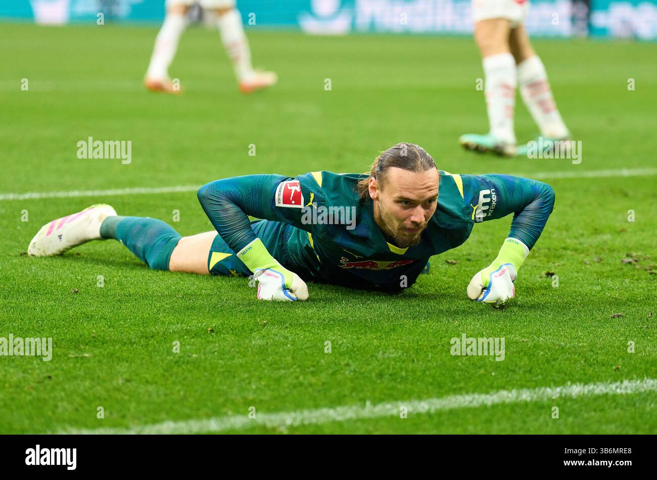 Leipzig, Germany. 03rd May, 2025. Maarten Vandevoordt, RB Leipzig 26 in ...