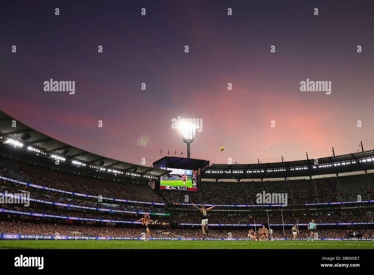 Melbourne, Australia. 04th May, 2025. A general view of sunset as Jack ...