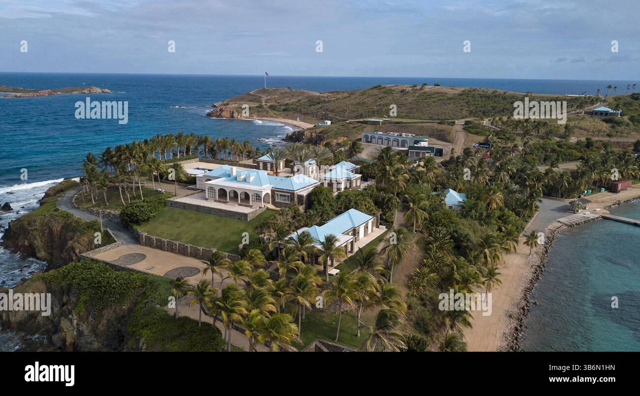 Jeffrey epstein island hi-res stock photography and images - Alamy