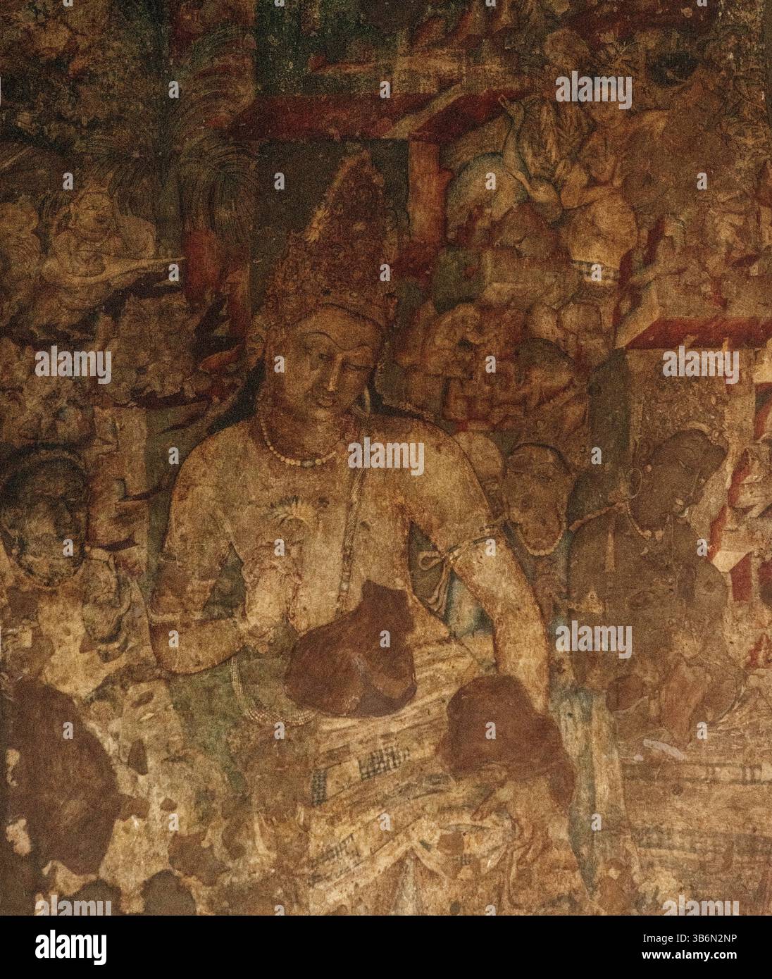 Ajanta is a Buddhist temple and monastery cave complex in India, in the ...