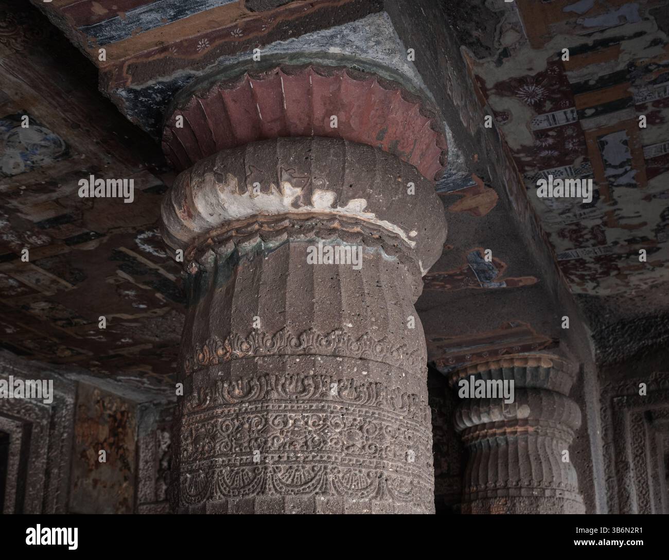 Ajanta is a Buddhist temple and monastery cave complex in India, in the ...