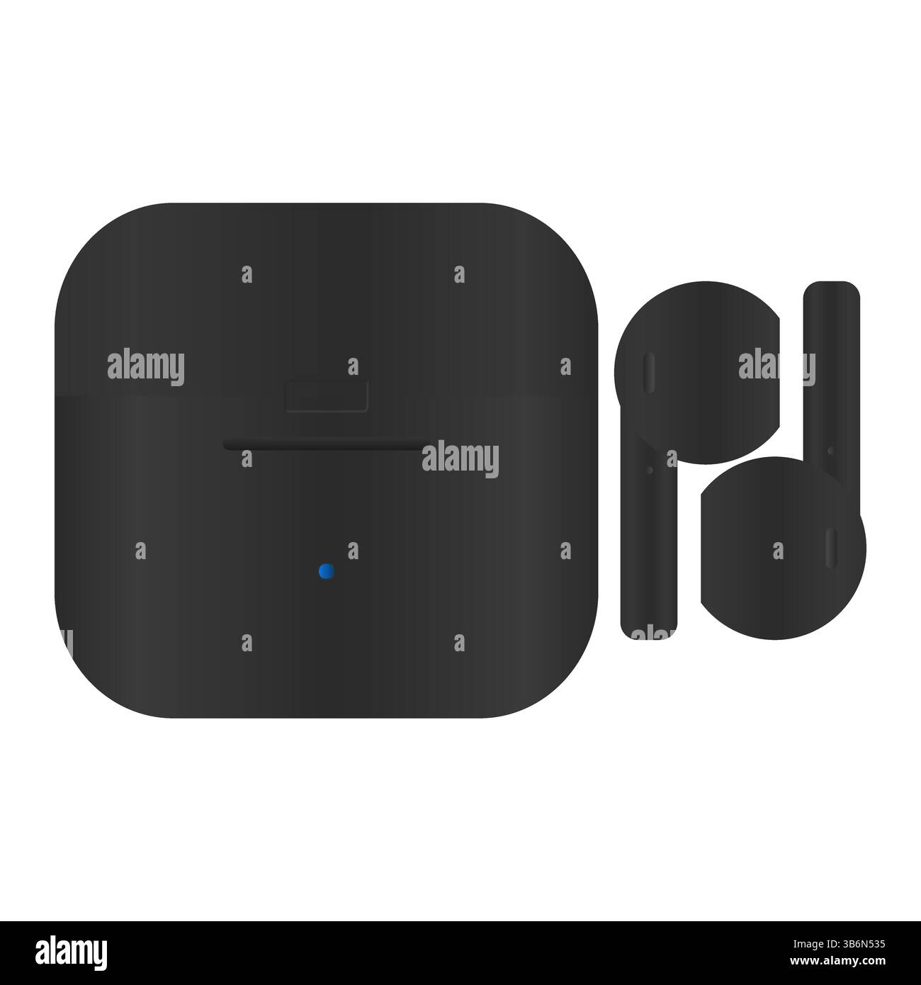 Tws earbuds Stock Vector Images - Alamy