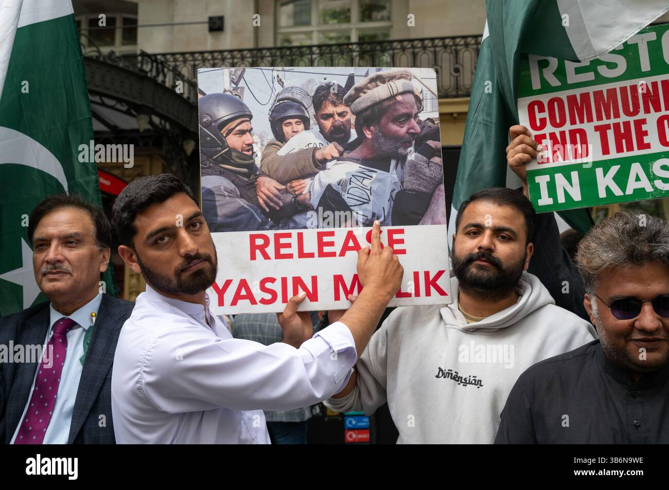 London, UK. 3 May 2025. A large demonstration, organized by the ...