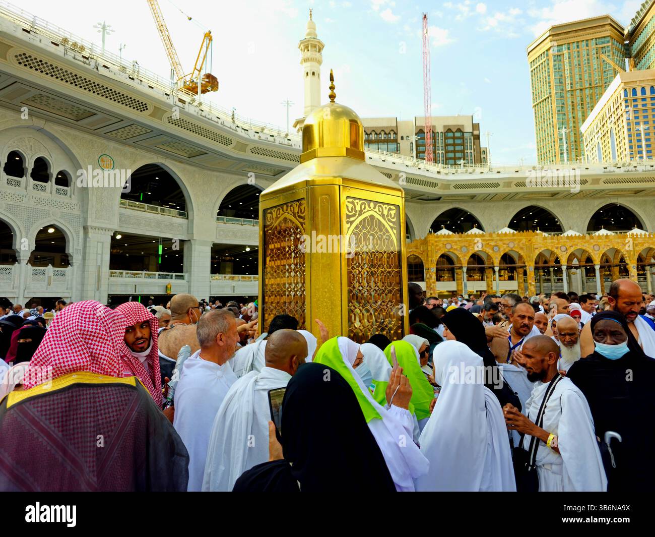 Mecca, Saudi Arabia, June 12 2024: Maqam Ibrahim or Station of Abraham ...
