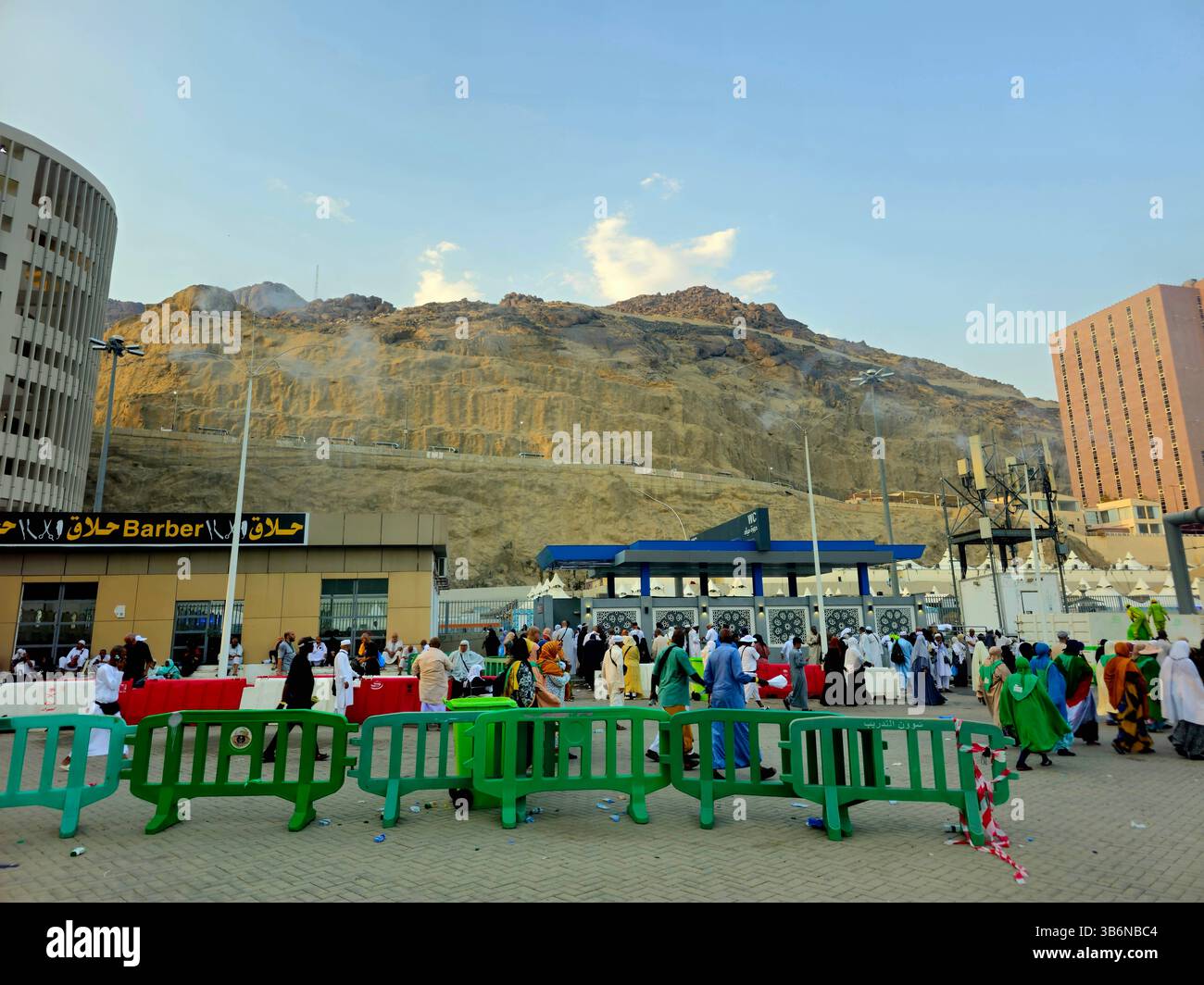 Mina, Saudi Arabia, June 18 2024: Mina, Muna, or the city of tents, the ...
