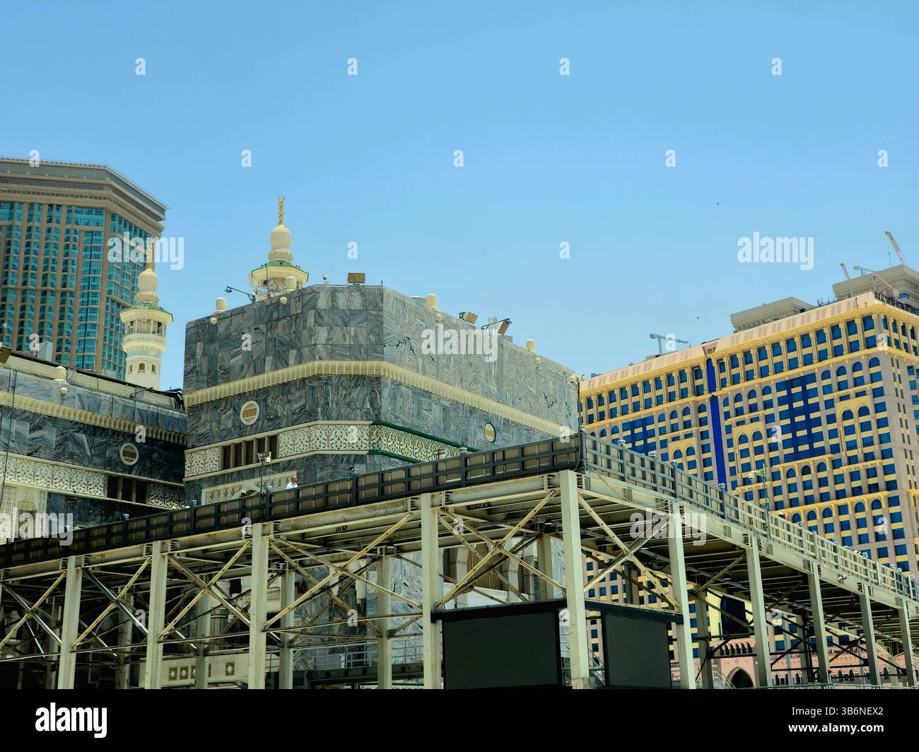 Mecca, Saudi Arabia, June 24 2024: construction site at the great ...
