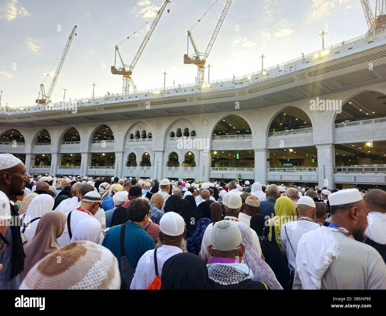 Mecca, Saudi Arabia, June 25 2024: the circumambulation of the grand ...