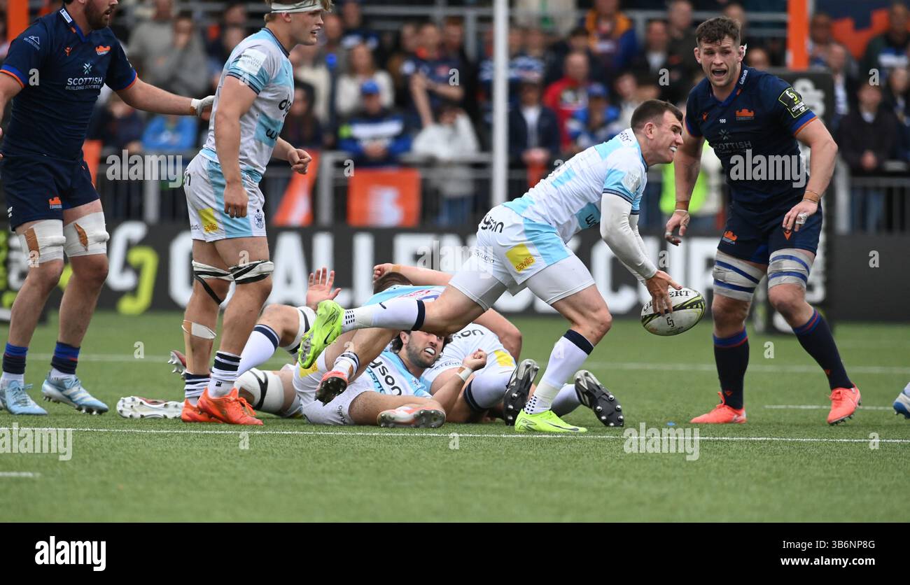 Hive Stadium Edinburgh.Scotland, UK. 3rd May, 2025. EPCR Challenge Cup ...