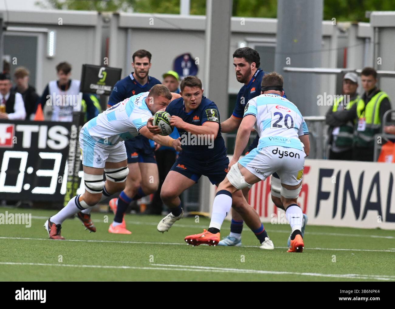 Hive Stadium Edinburgh.Scotland, UK. 3rd May, 2025. EPCR Challenge Cup ...