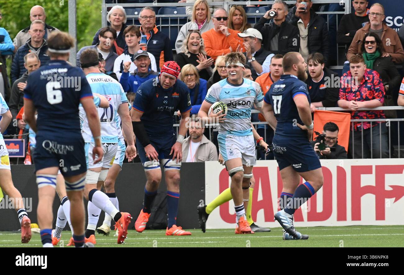 Hive Stadium Edinburgh.Scotland, UK. 3rd May, 2025. EPCR Challenge Cup ...