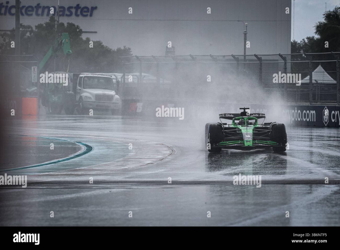 Miami, USA. 3 May, 2025. Nico Hulkemberg of Germany driving the (27 ...