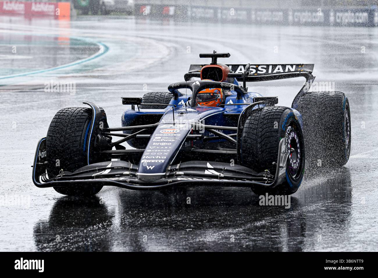 Miami, USA. 3 May, 2025. Alexander Albon of Thailand driving the (23 ...