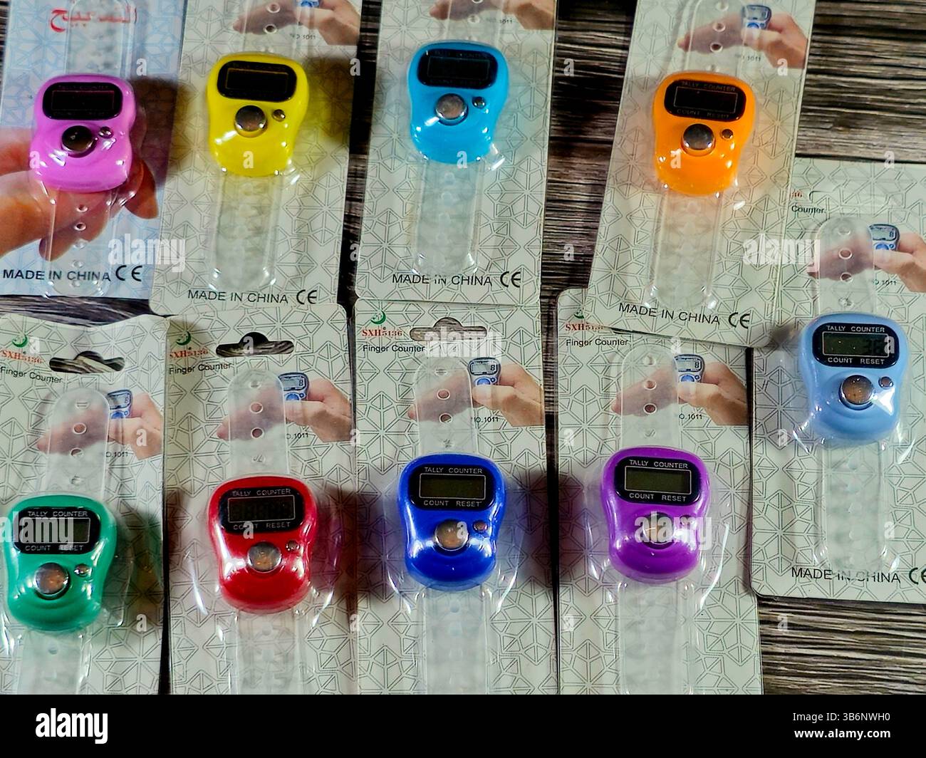 Cairo, Egypt, June 30 2024: Multi-functional electronic finger counter ...