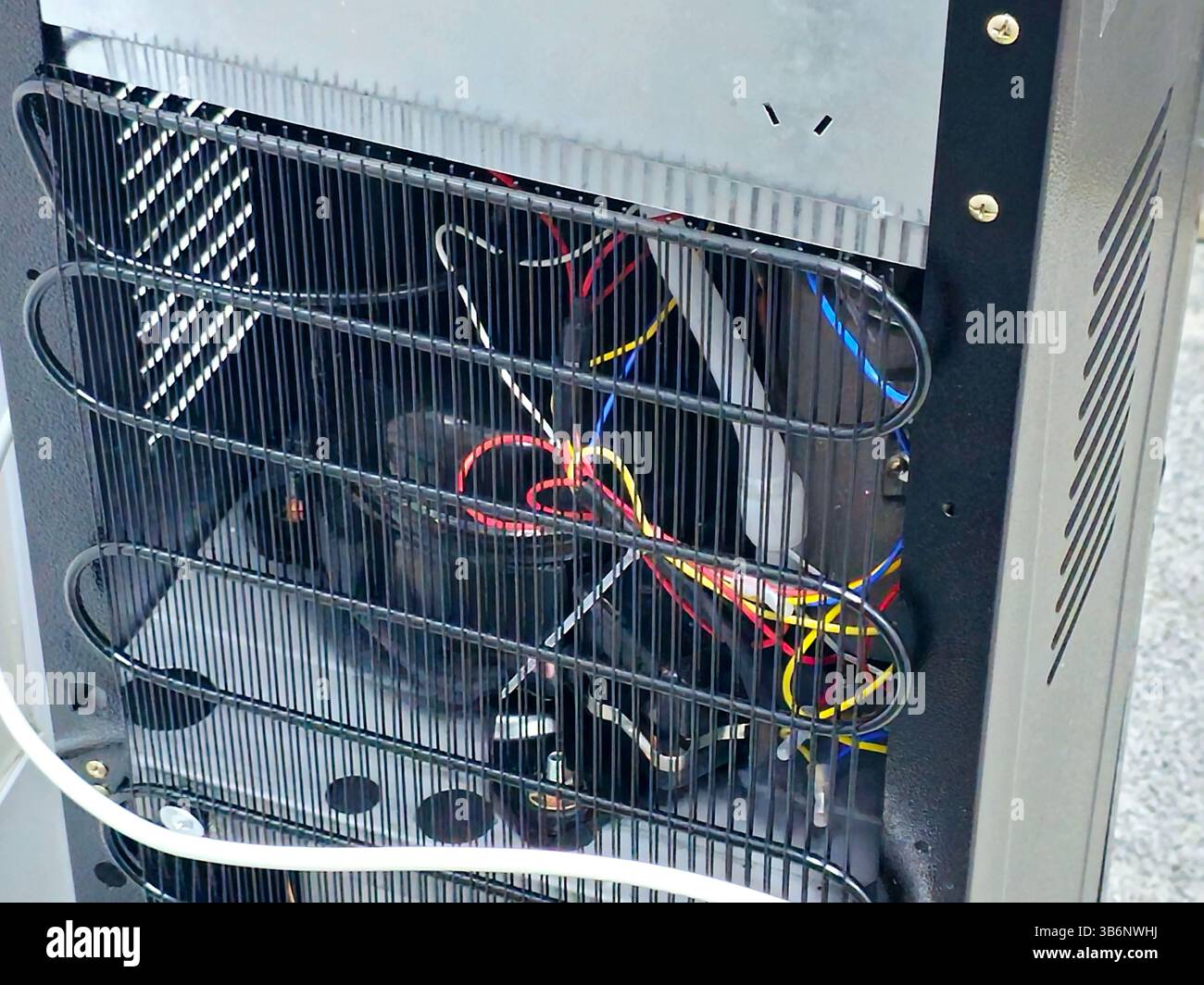 Cairo, Egypt, April 17 2025: The back of iHome Cold, Hot and Warm Water ...