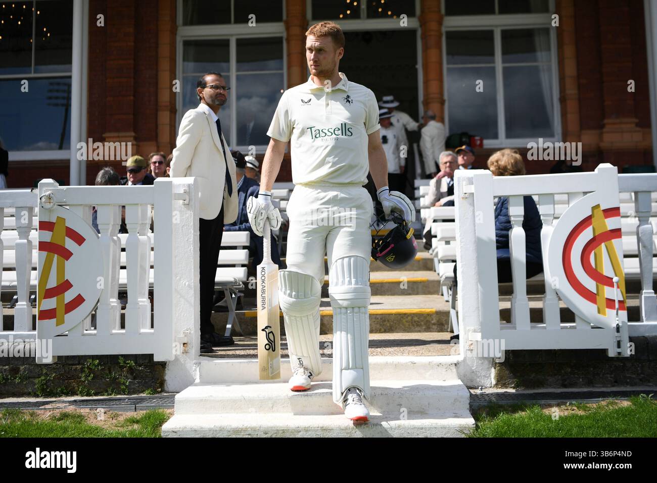 London, UK. 4th May, 2025. Joey Evison before day three of the Rothesay ...