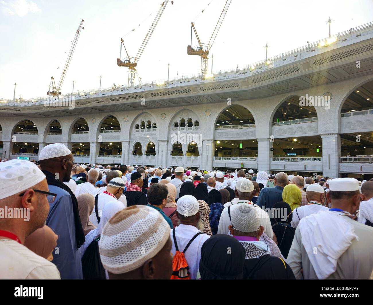 Mecca, Saudi Arabia, June 25 2024: the circumambulation of the grand ...