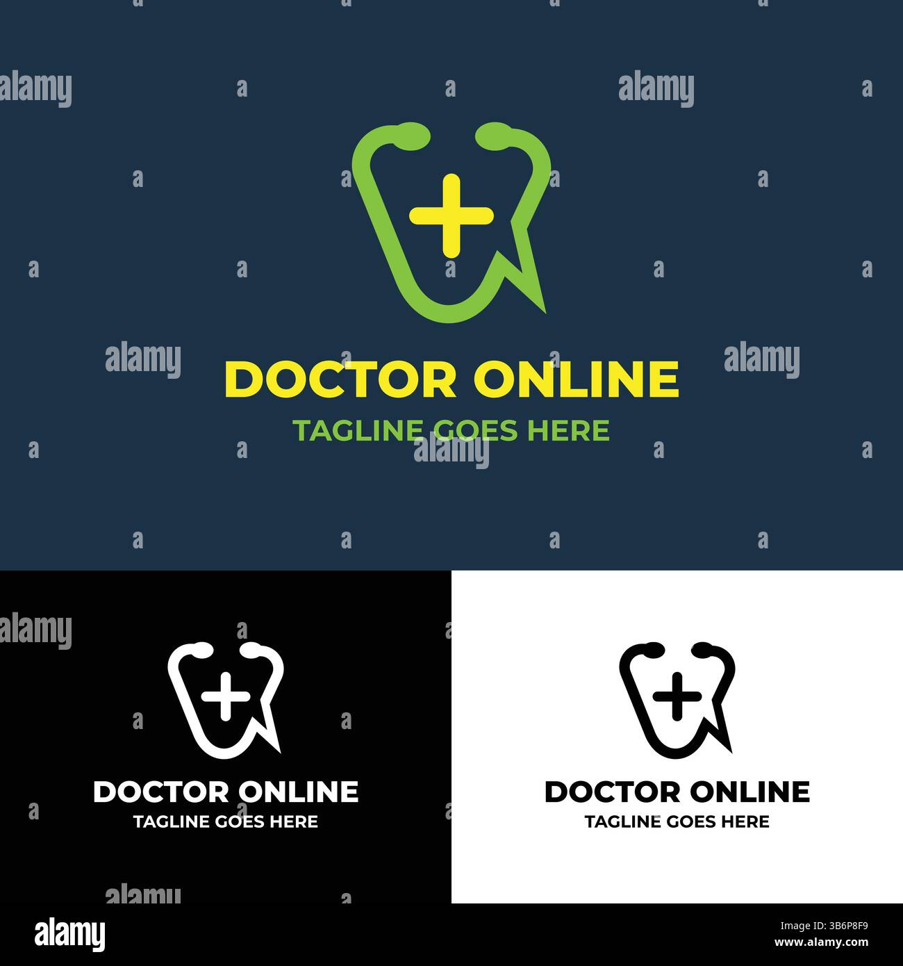 Consultation online icon simple Stock Vector Images - Alamy