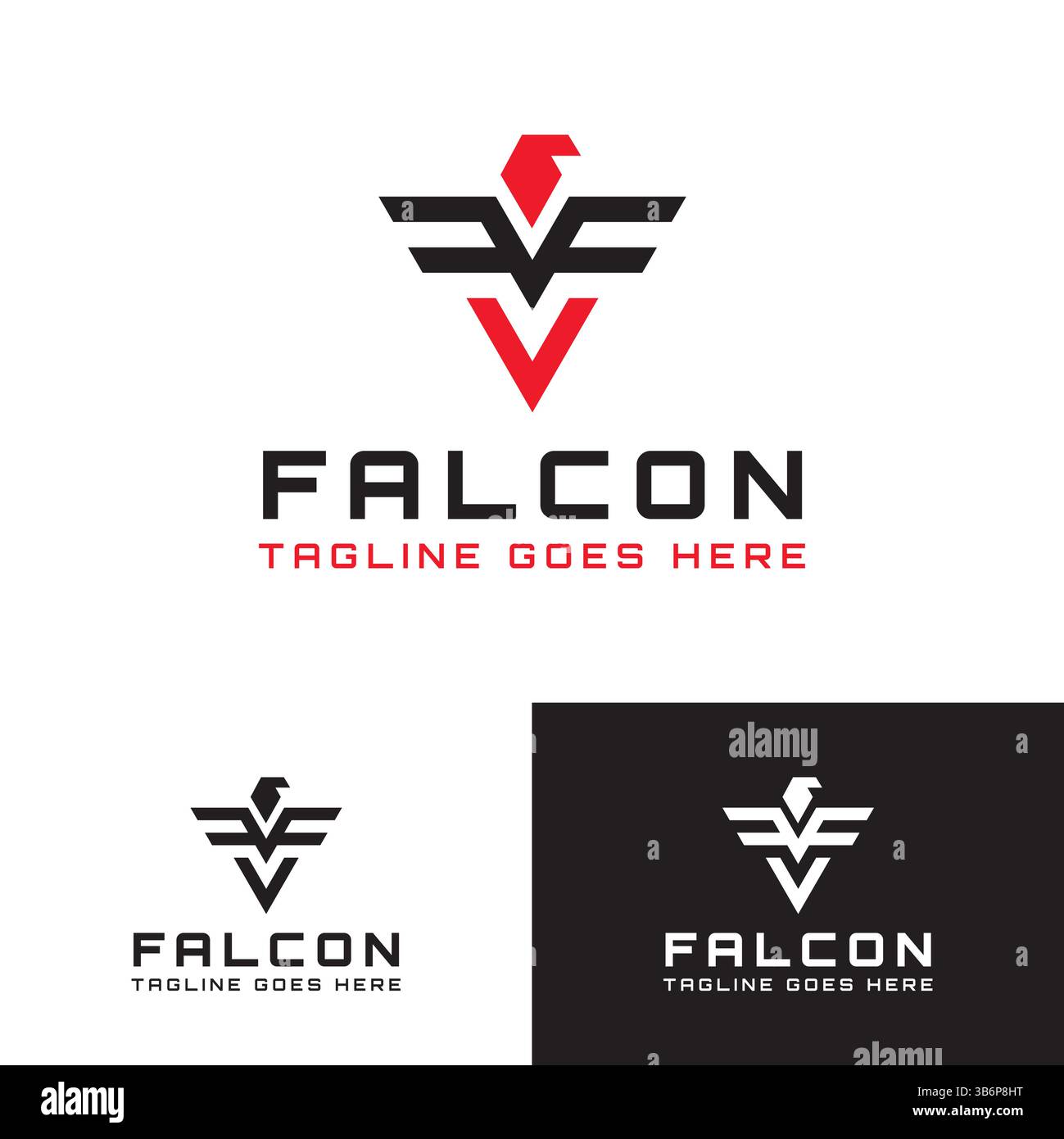 Falcon Stock Vector Images - Alamy