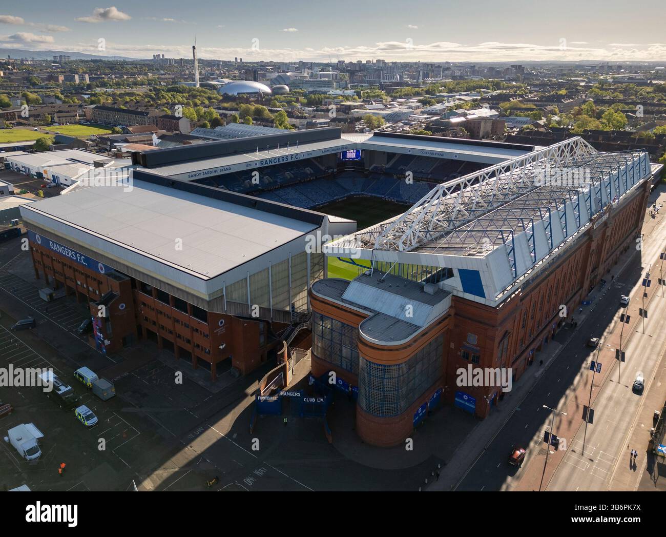 Ibrox Stadium, Glasgow, UK. 4th May, 2025. Scottish Premiership ...