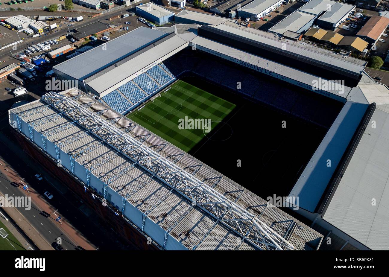 Ibrox Stadium, Glasgow, UK. 4th May, 2025. Scottish Premiership ...