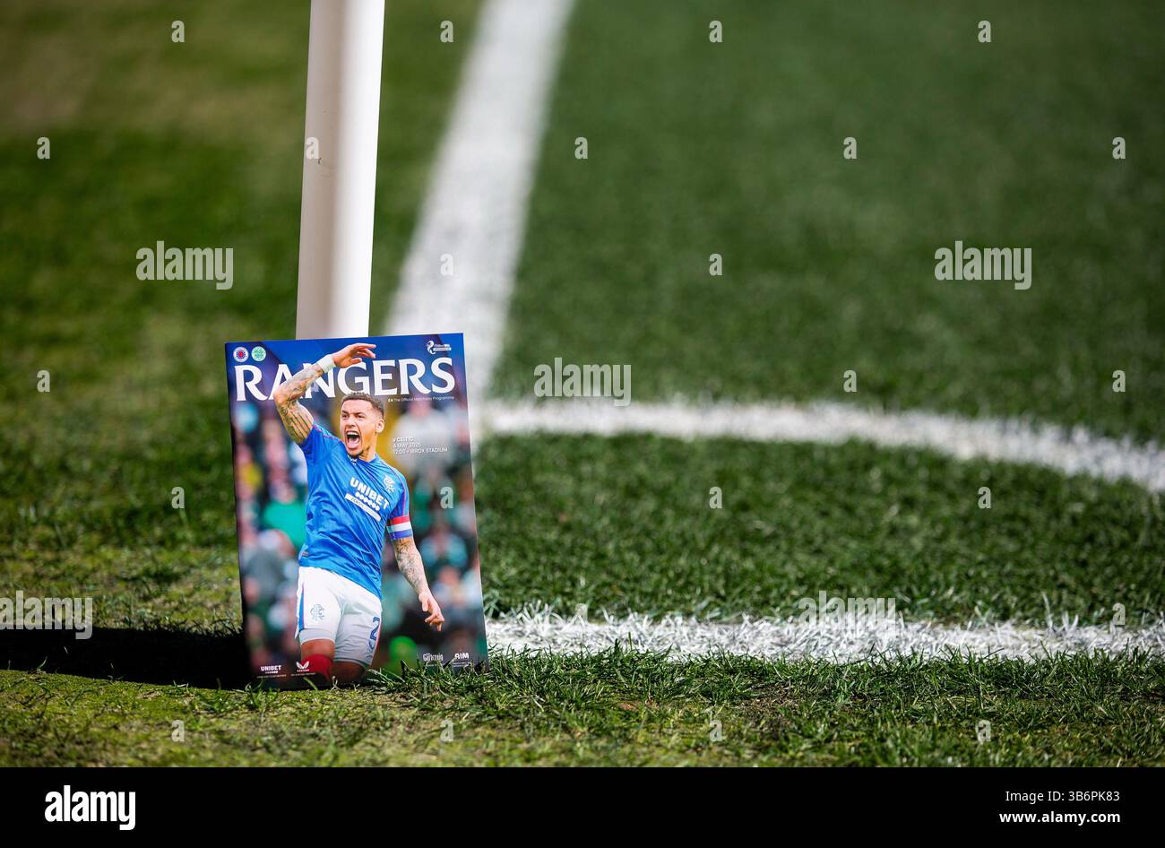 Ibrox Stadium, Glasgow, UK. 4th May, 2025. Scottish Premiership ...