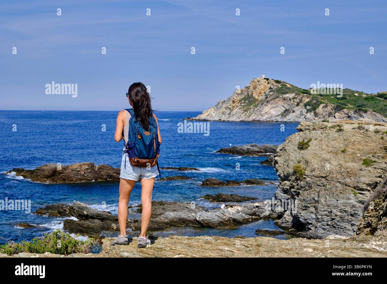 France, Var, Six-Fours-les-Plages, Embiez Island, Grand Gaou Strait and ...