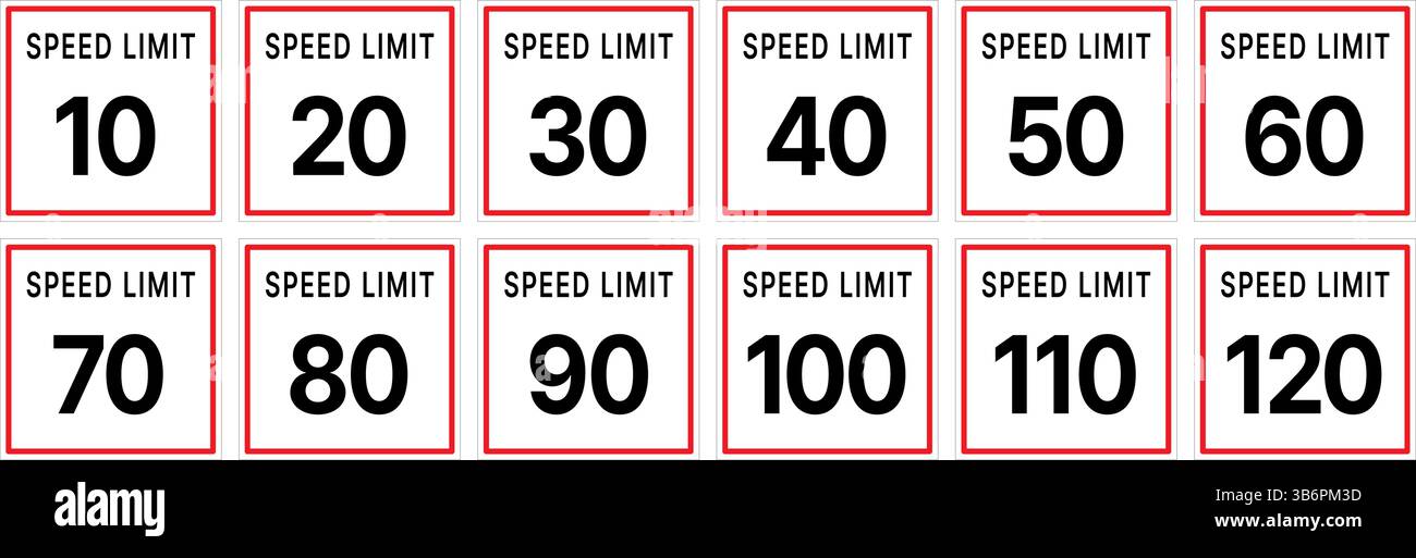 Highway code signs hi-res stock photography and images - Alamy