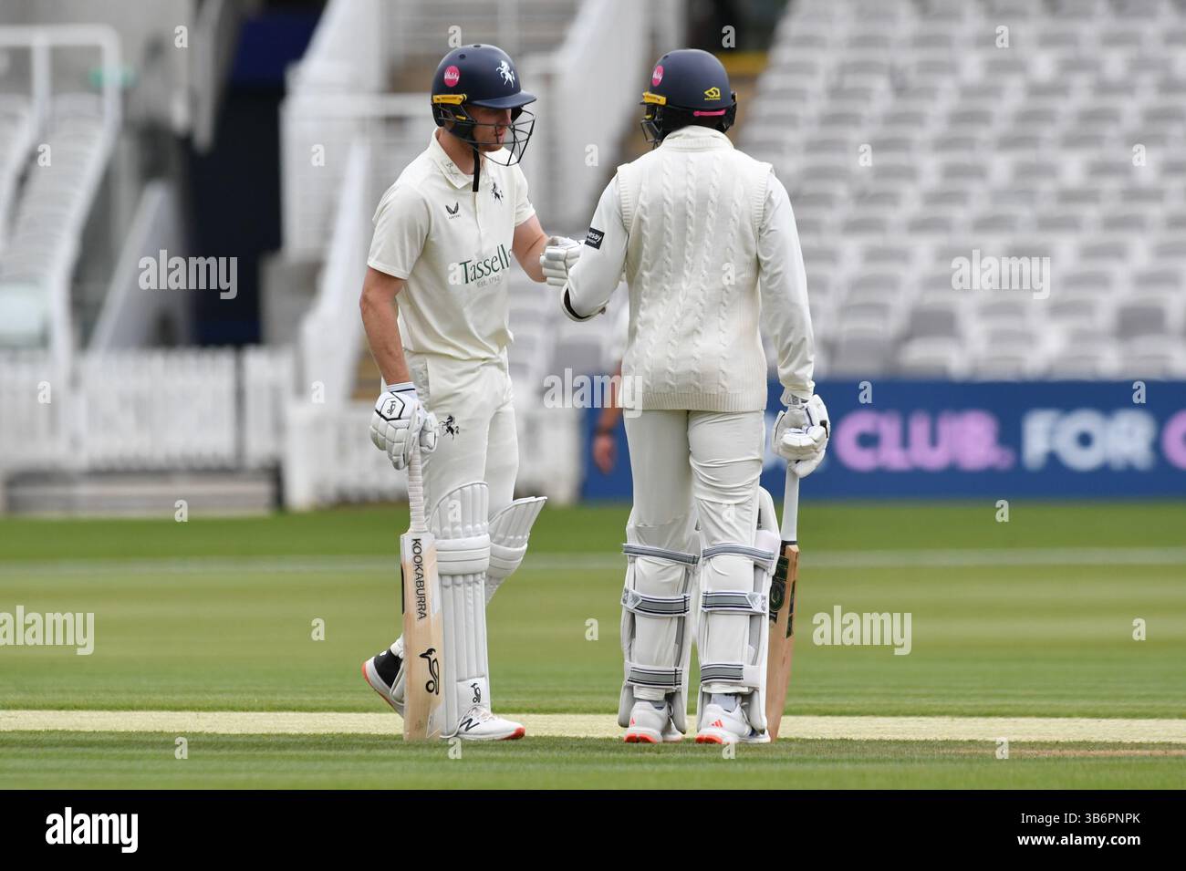 London, England. 4th May 2025. Joey Evison and Daniel Bell-Drummond ...