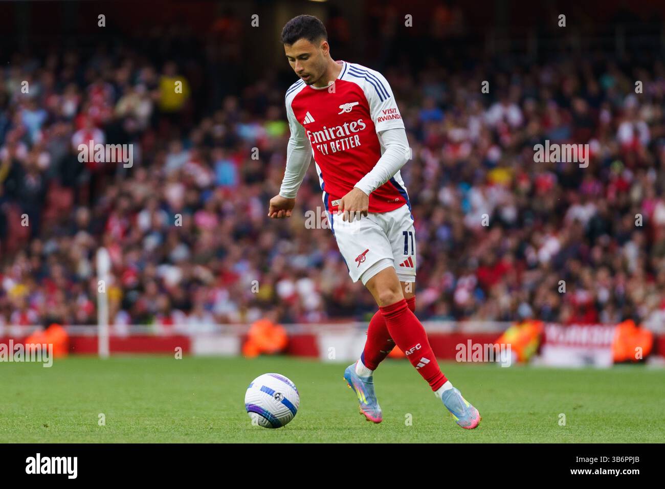 London, UK. 03rd May, 2025. Gabriel Martinelli of Arsenal during the ...