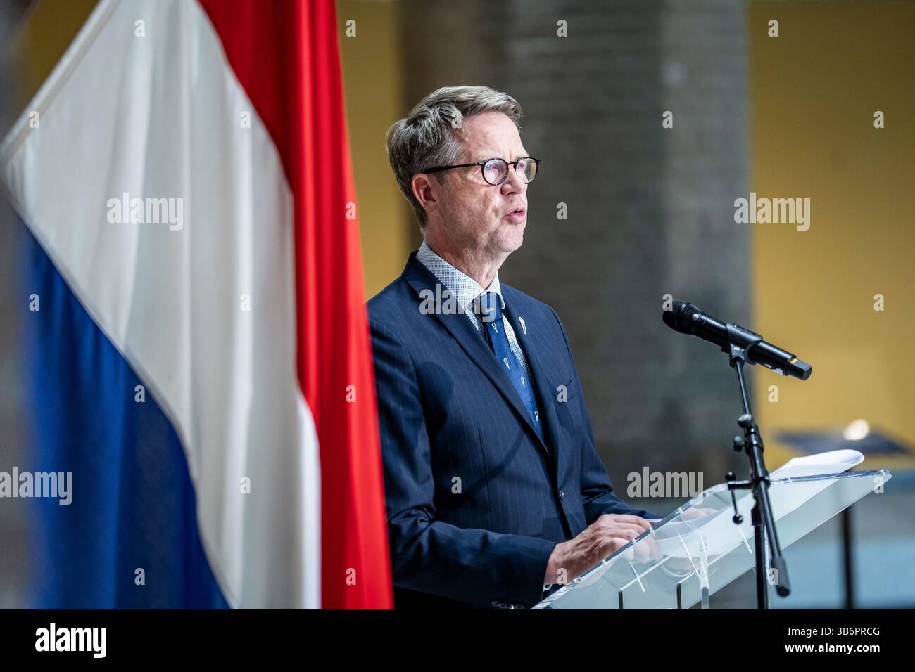 DEN HAAG - Lower House Speaker Martin Bosma delivers a speech during ...