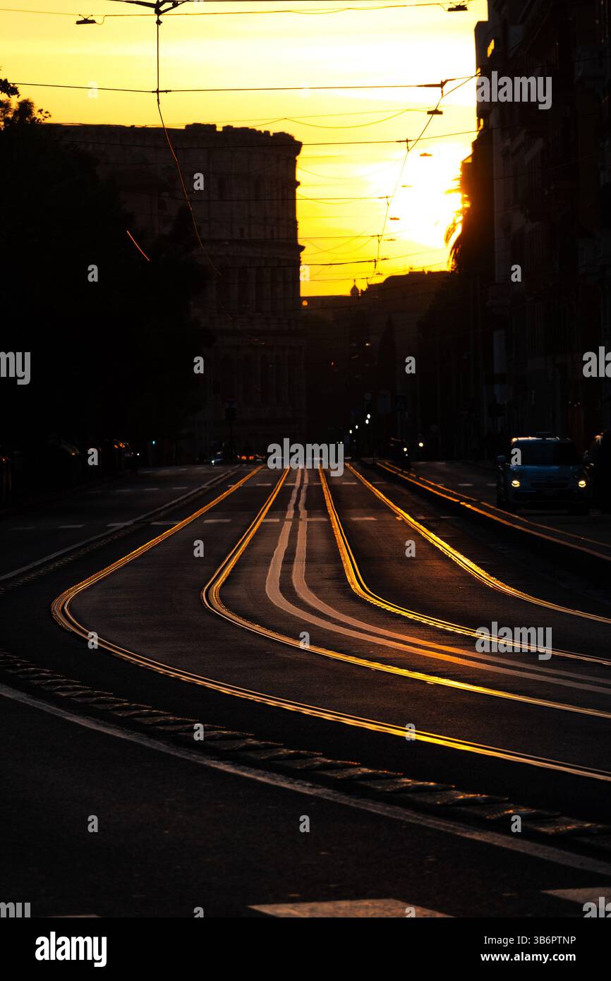 Via labicana colosseo hi-res stock photography and images - Alamy