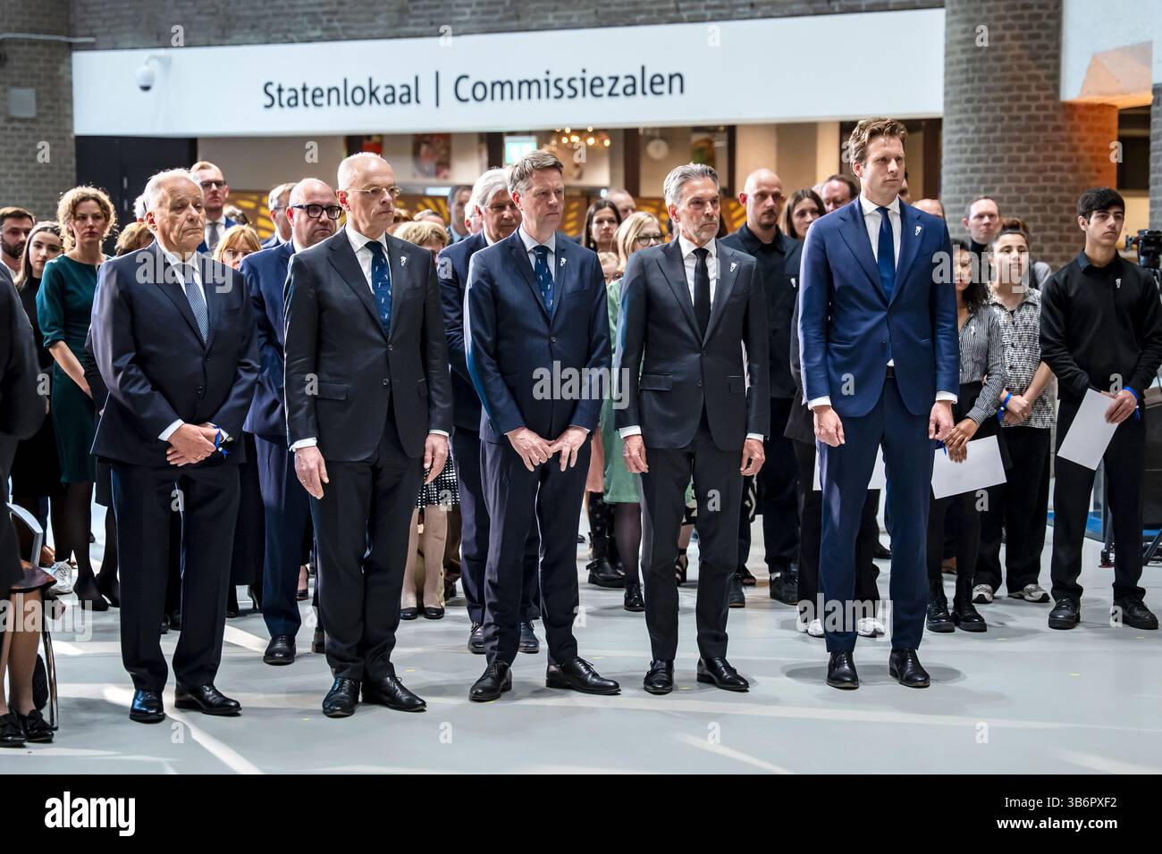 DEN HAAG - The annual commemoration at the National Monument Honorary ...