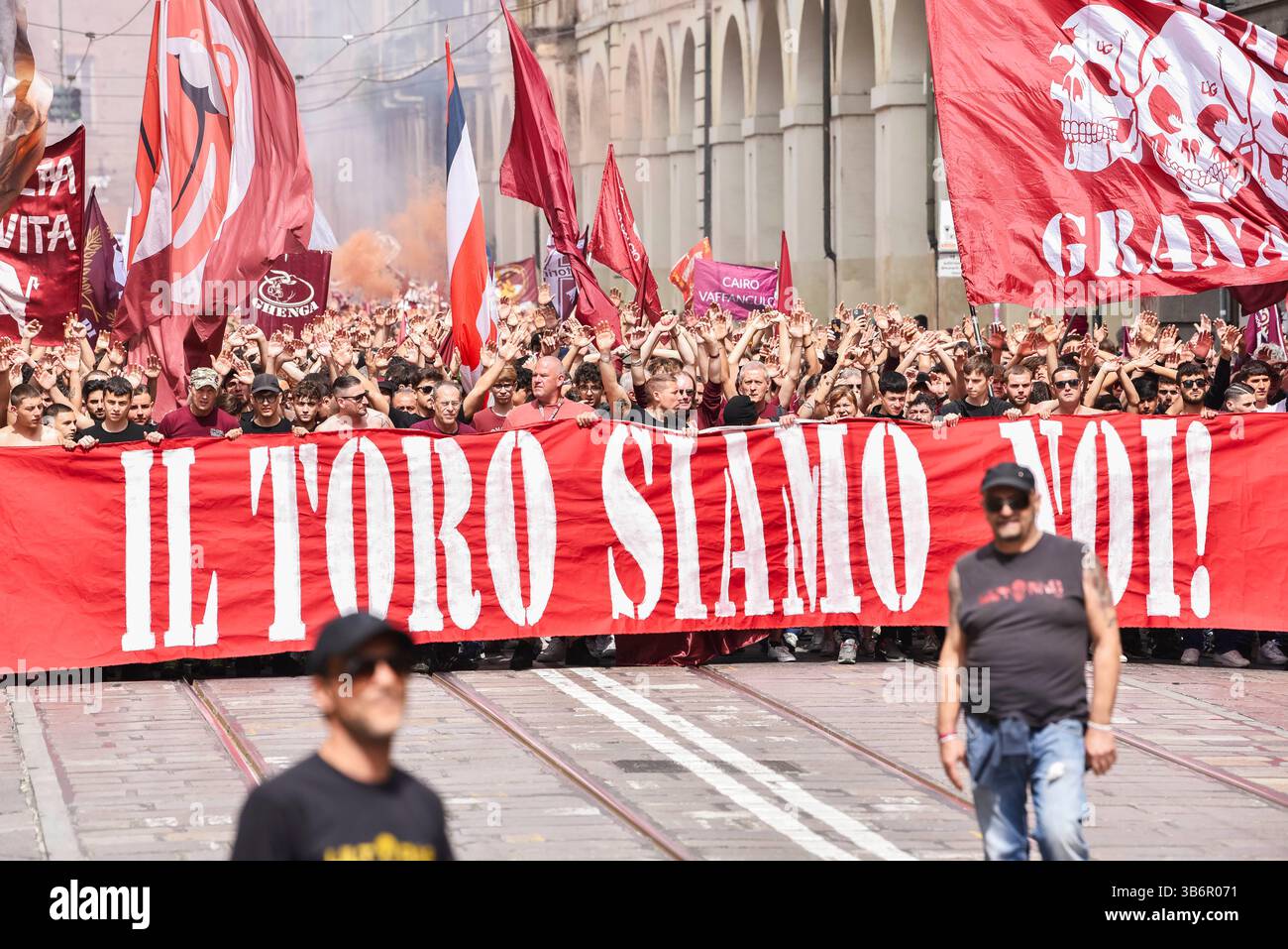 Manifestazione “Il mondo granata in marcia” organizzata dai gruppi del ...